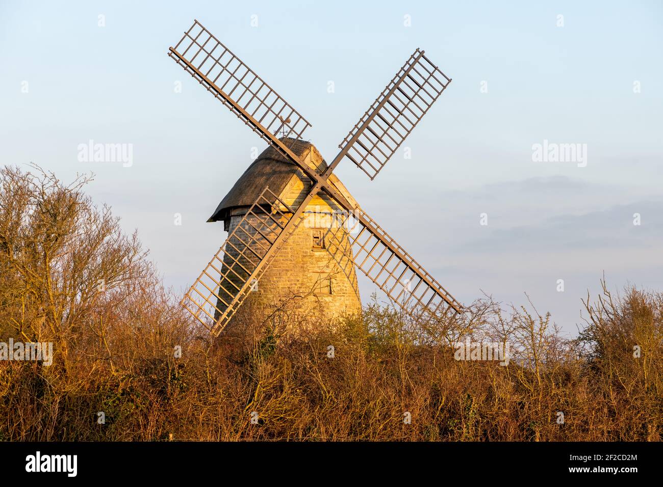 View of Stembridge Mill in High Ham in Somerset.The last remaining ...