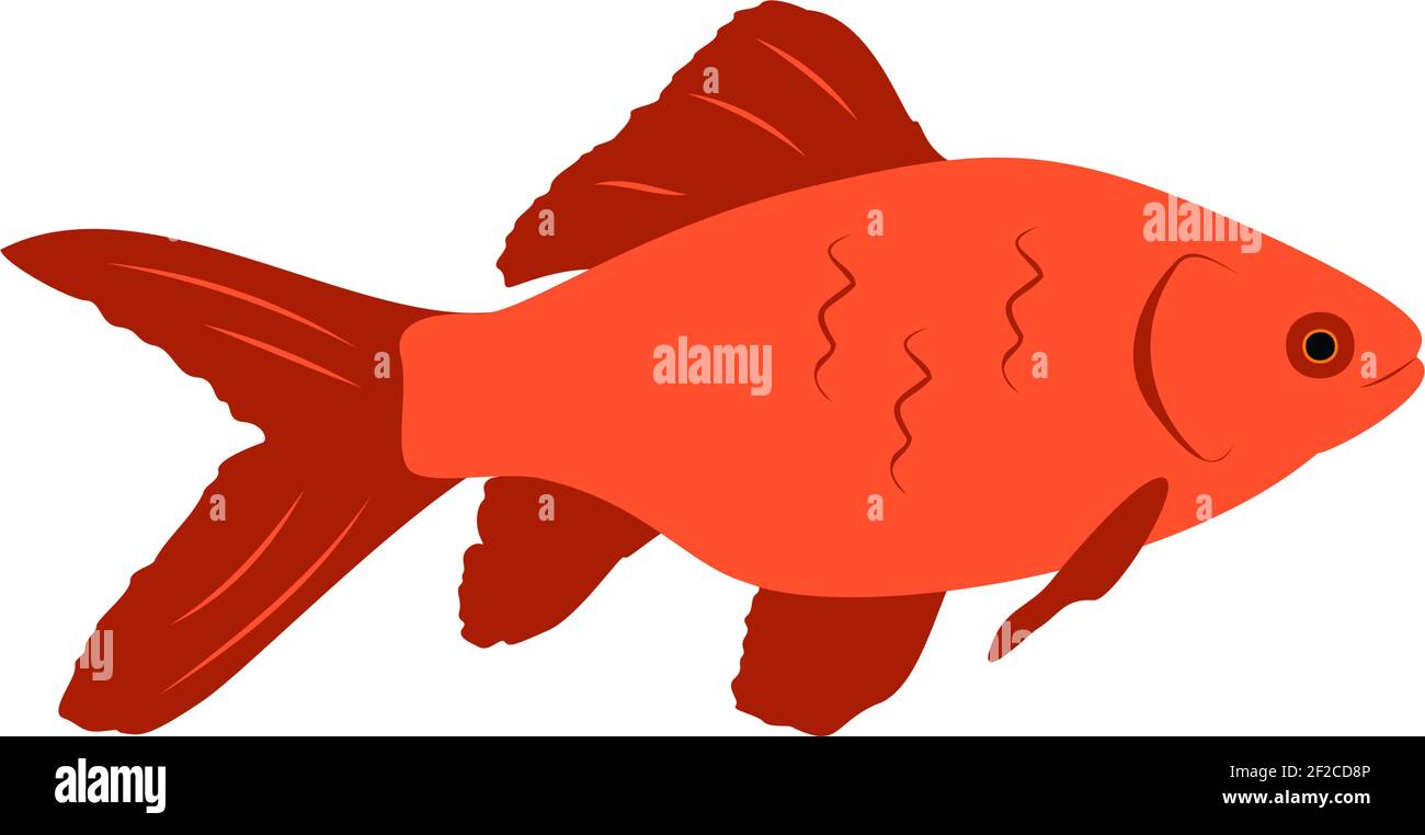 Bright icons of red fish Stock Vector Image & Art - Alamy