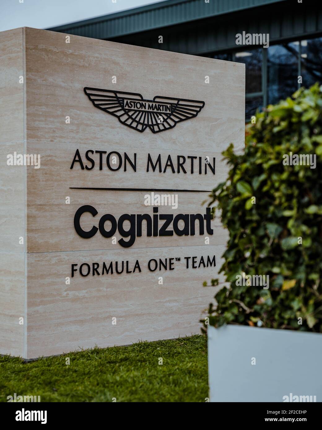 Aston Martin Cognizant Formula One team headquarters, Silverstone ...