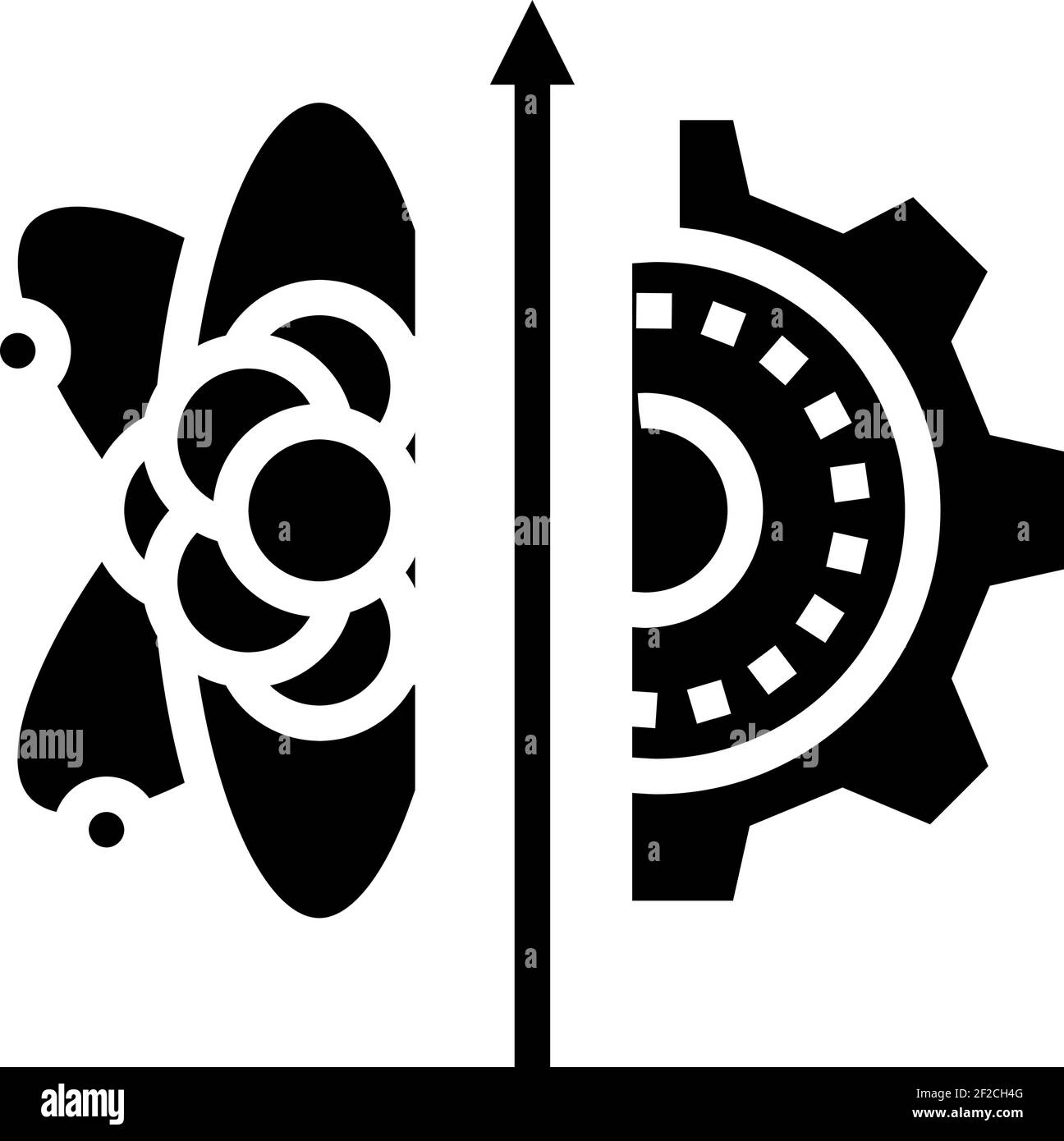 biology genetic process glyph icon vector illustration Stock Vector ...