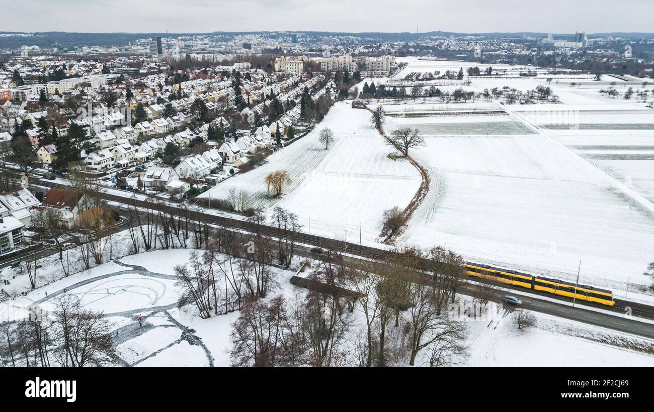 Aerial photo stuttgart germany hi-res stock photography and images - Alamy