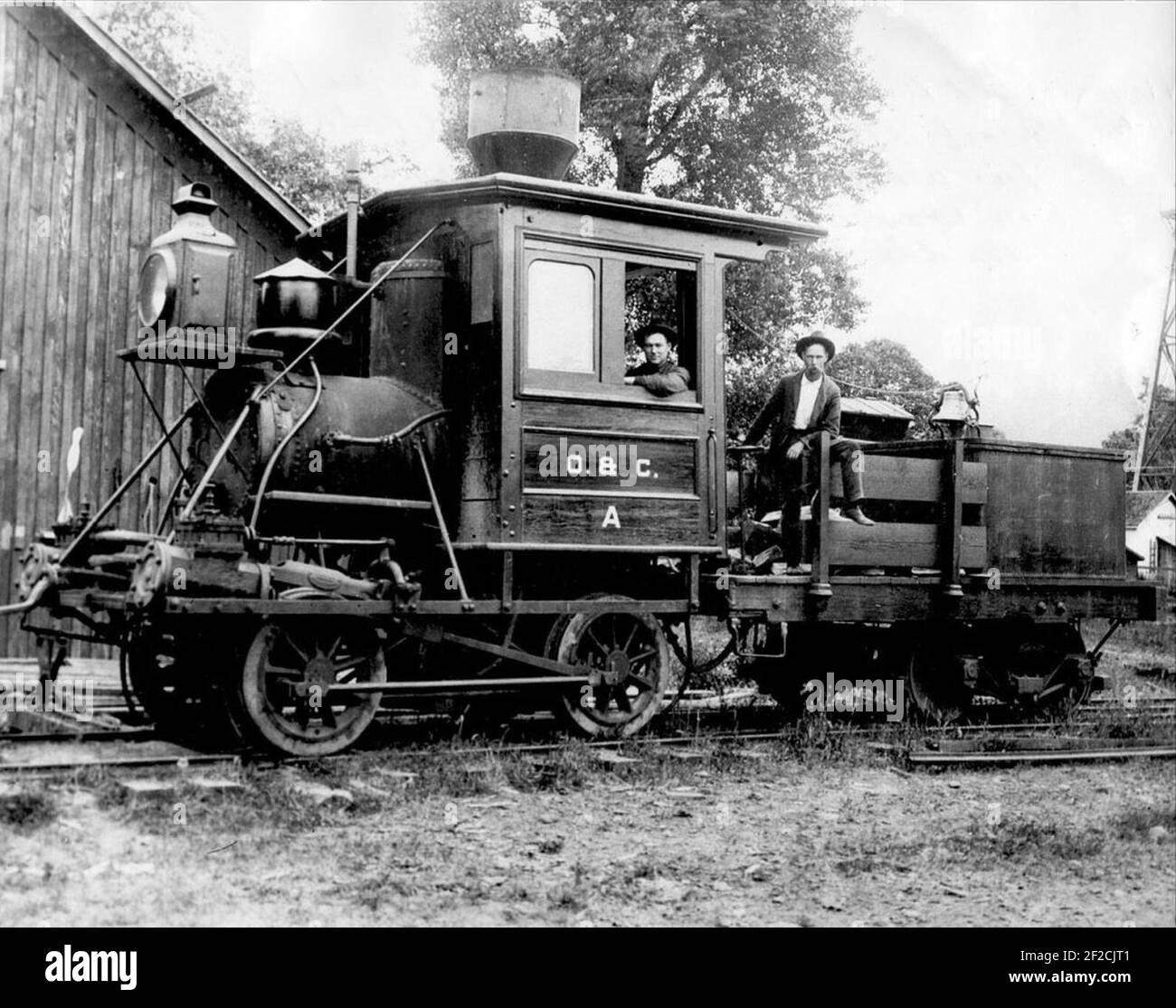 Pony locomotive O&C 'A' ('Anne') of the Oregon & California Railroad ...
