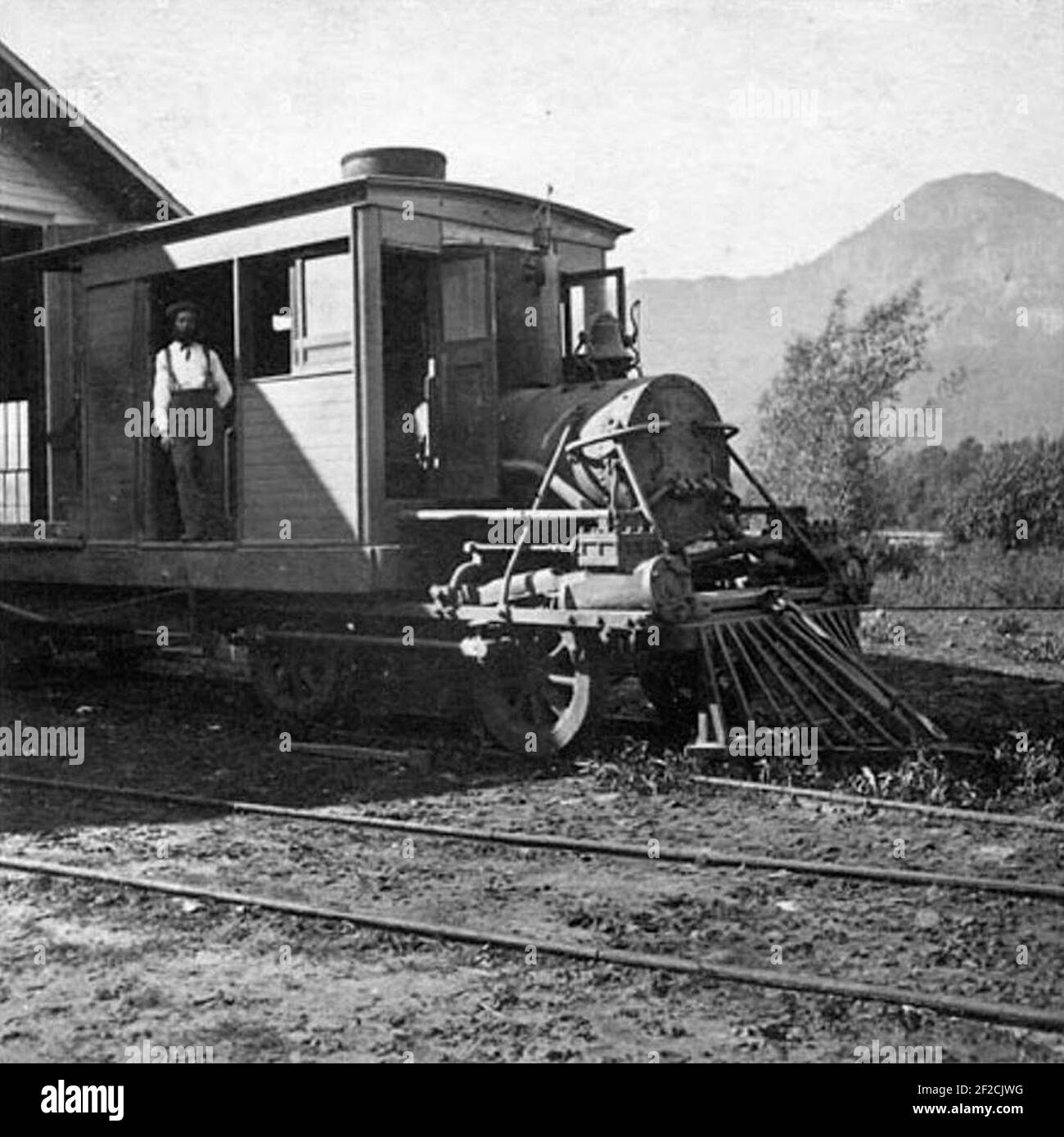 Pony locomotive O&C 'B' ('Betsy') of the Oregon & California Railroad ...
