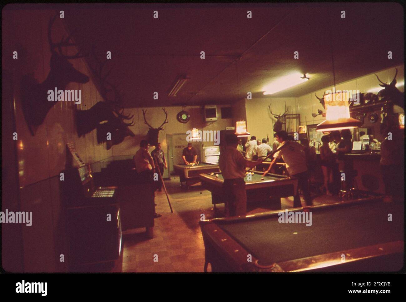 1972 pool hall hi-res stock photography and images - Alamy