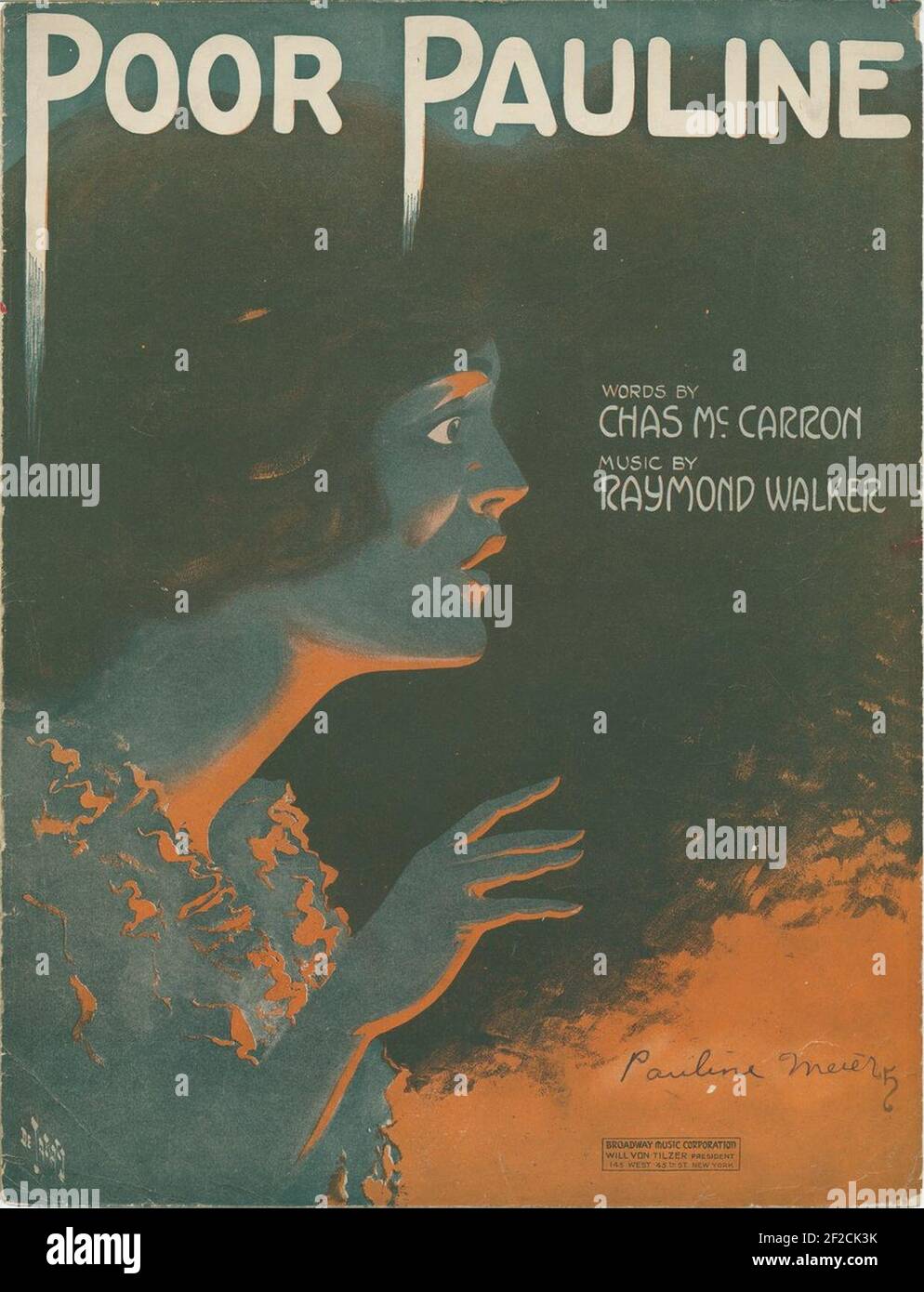 Poor Pauline 1914 Stock Photo - Alamy