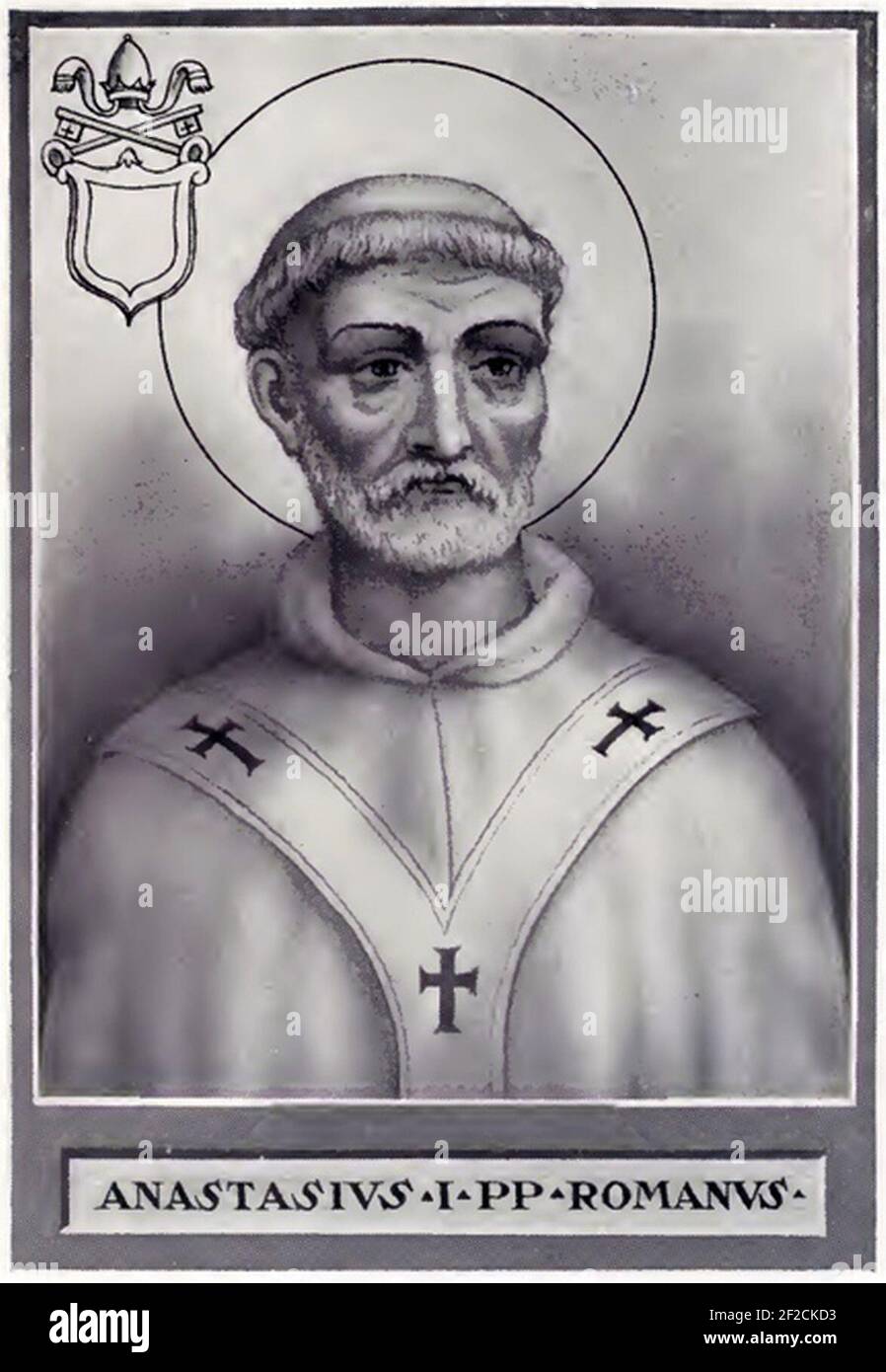 Pope Anastasius I Stock Photo - Alamy