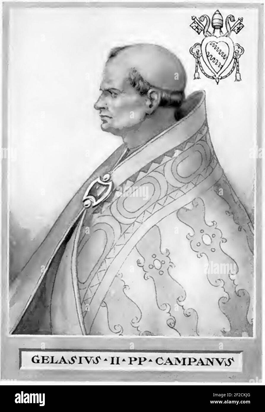 Pope Gelasius II Stock Photo - Alamy