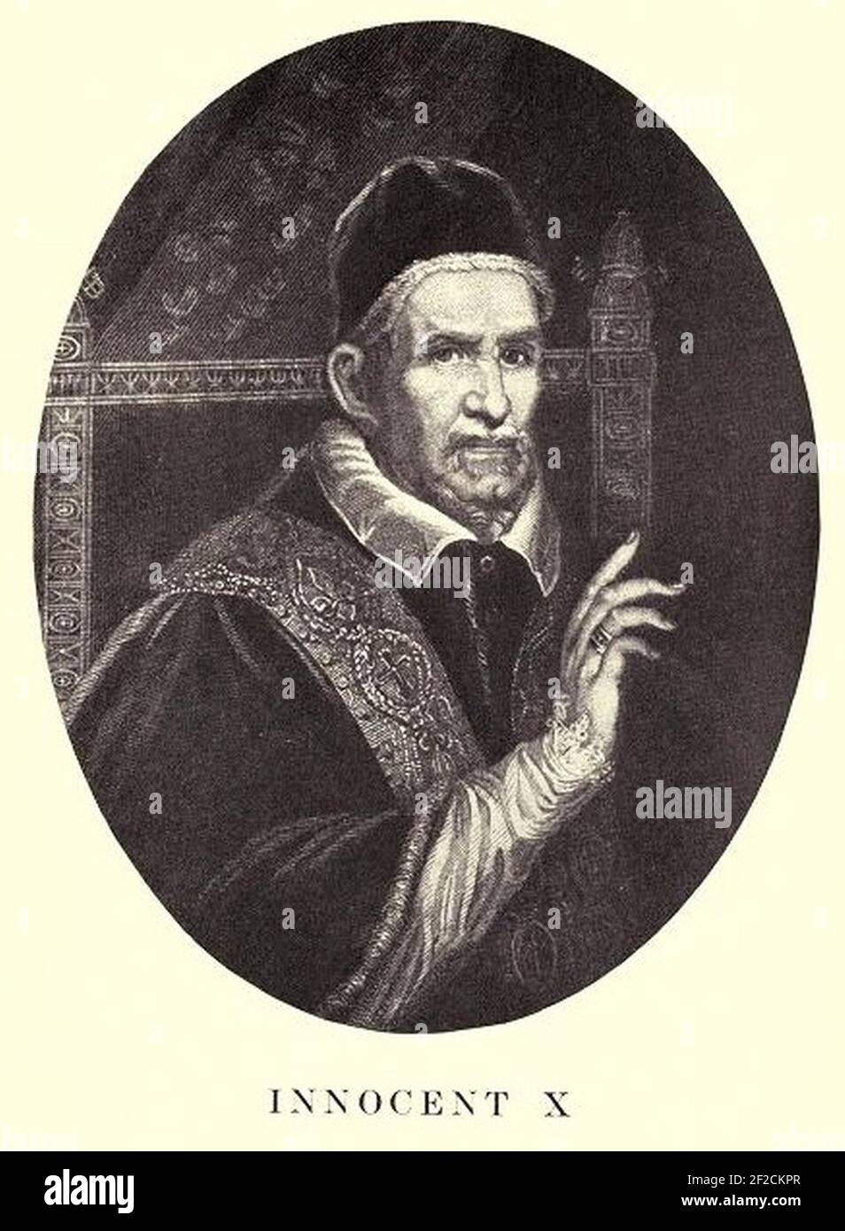 Pope Innocent X Stock Photo - Alamy