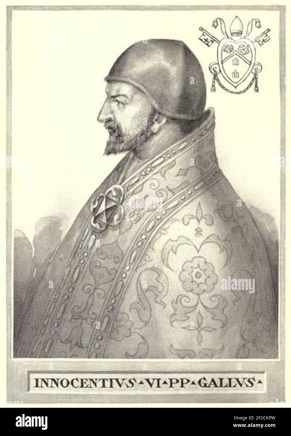 Pope Innocent VI Stock Photo - Alamy