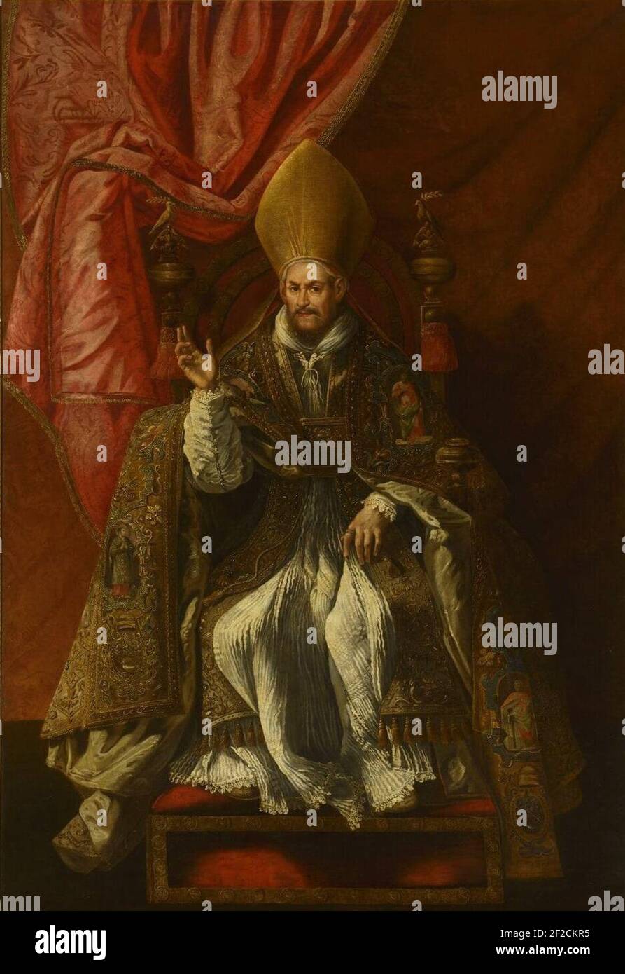 Pope Innocentius X Stock Photo - Alamy