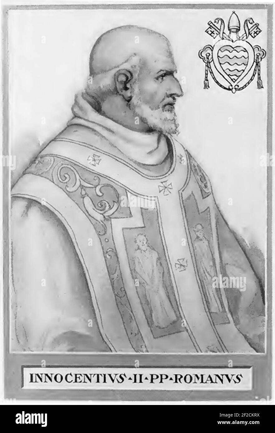 Pope Innocent II Stock Photo - Alamy