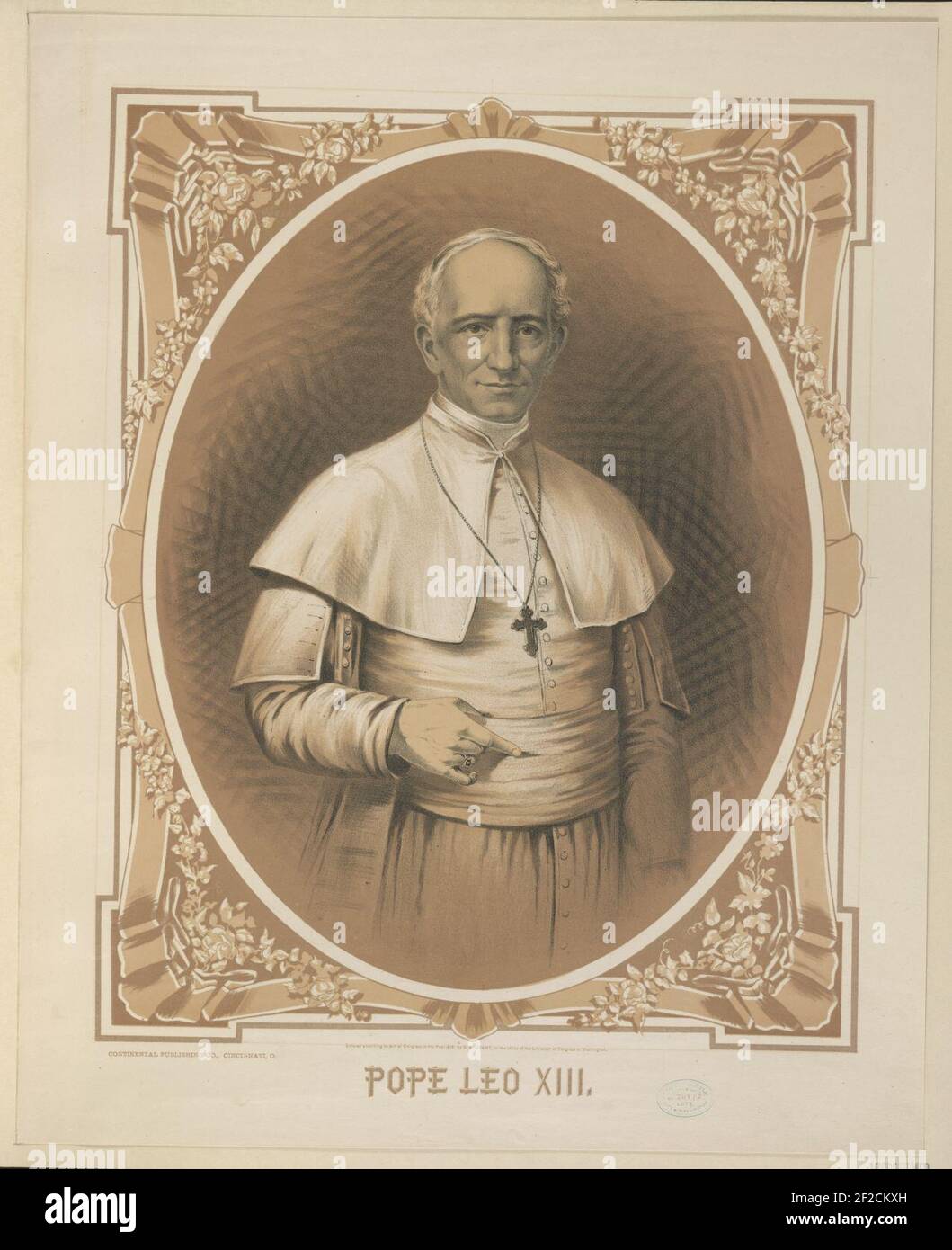 Pope Leo XIII Stock Photo - Alamy