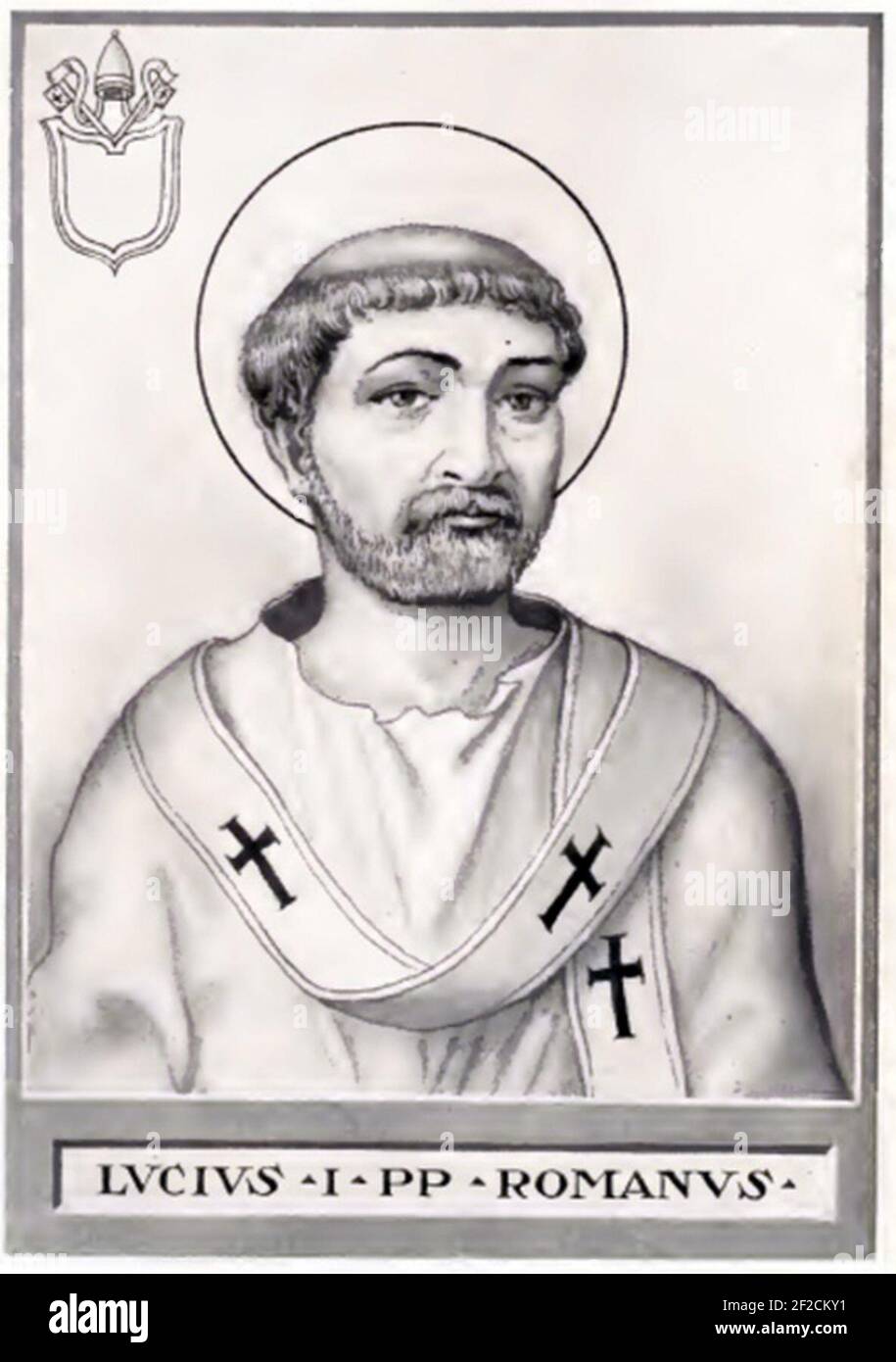 Pope Lucius I Stock Photo - Alamy