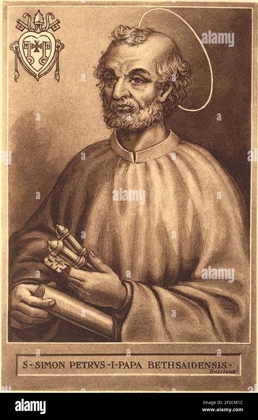 Pope peter hi-res stock photography and images - Alamy