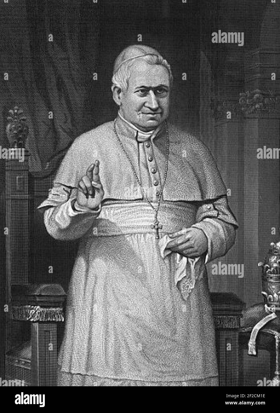 Pope Pius IX Stock Photo - Alamy