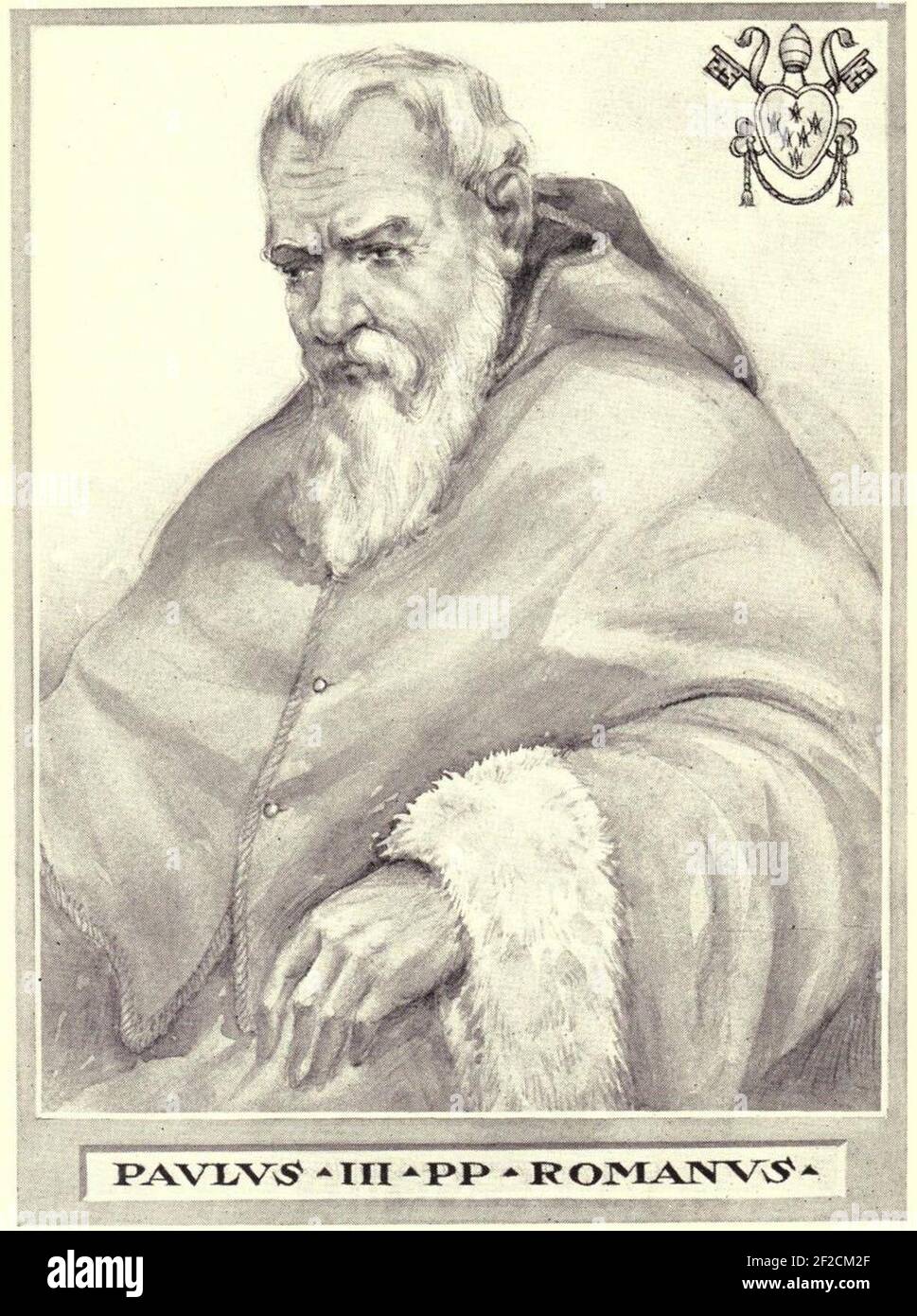 Pope Paul III Stock Photo - Alamy
