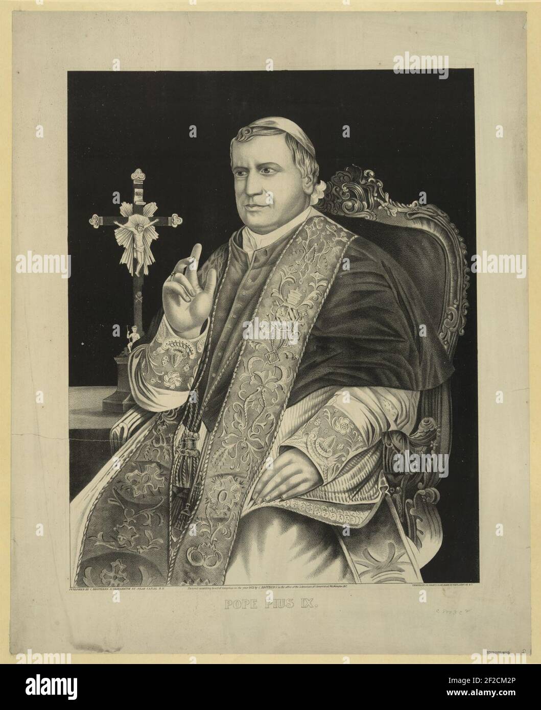 Pope Pius IX Stock Photo - Alamy