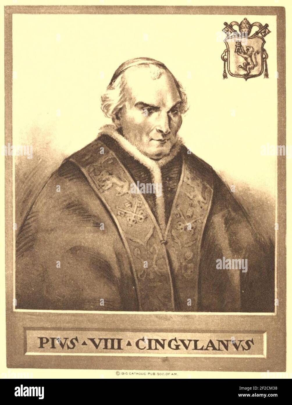 Pope Pius VIII Stock Photo - Alamy