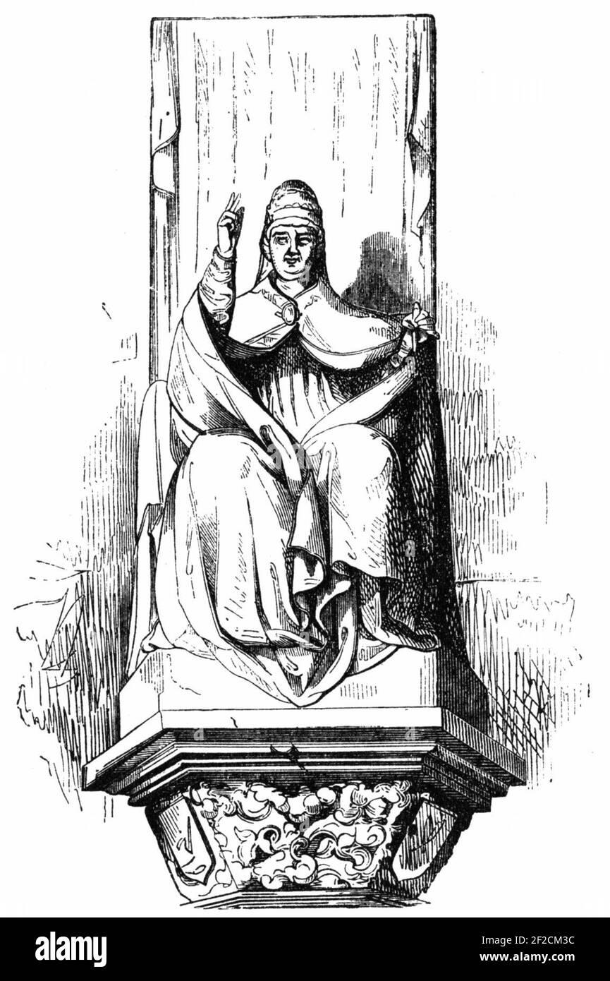 Pope martin v hi-res stock photography and images - Alamy