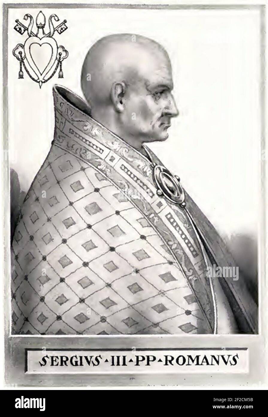 Pope Sergius III Stock Photo - Alamy