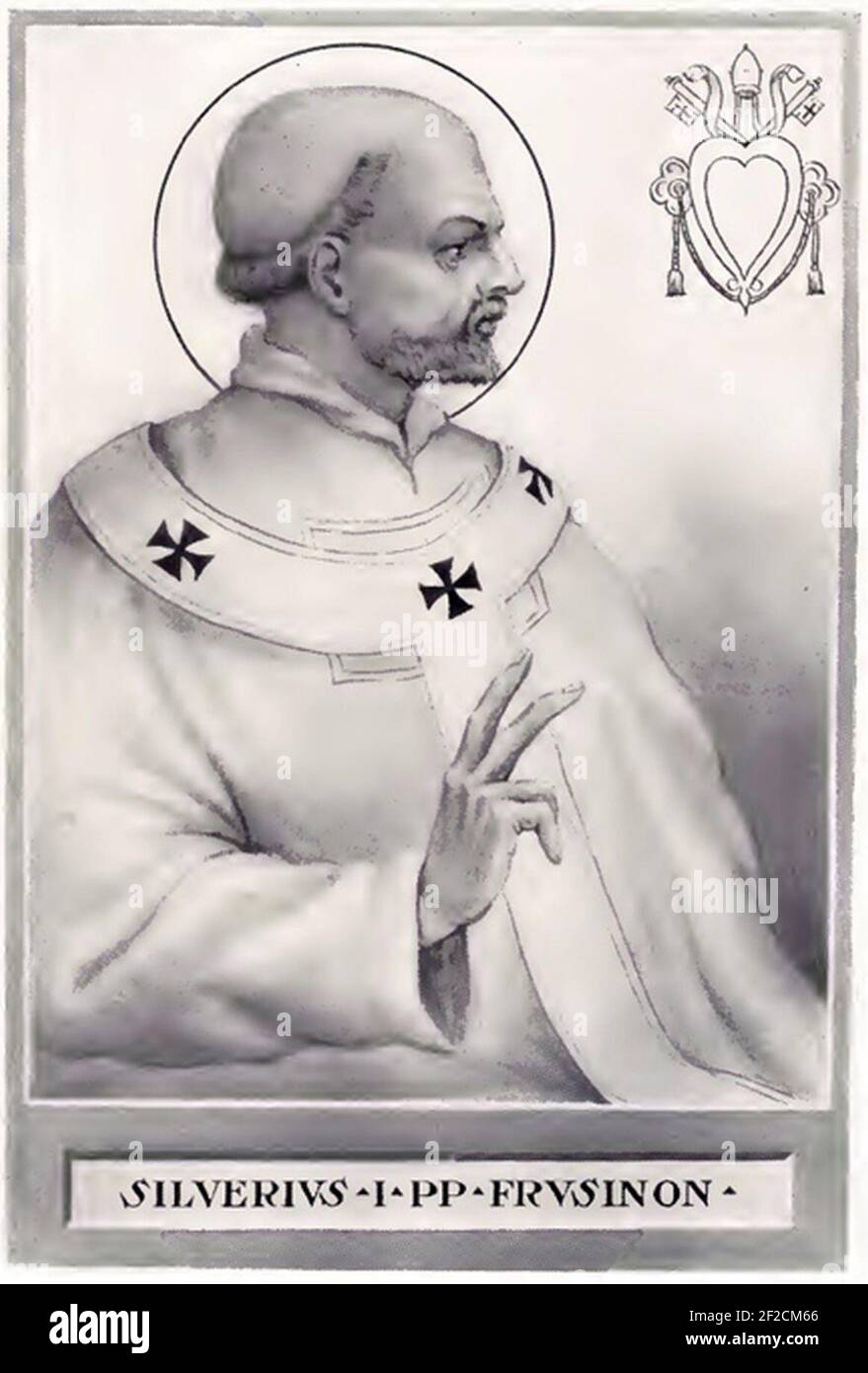Pope silverius hi-res stock photography and images - Alamy