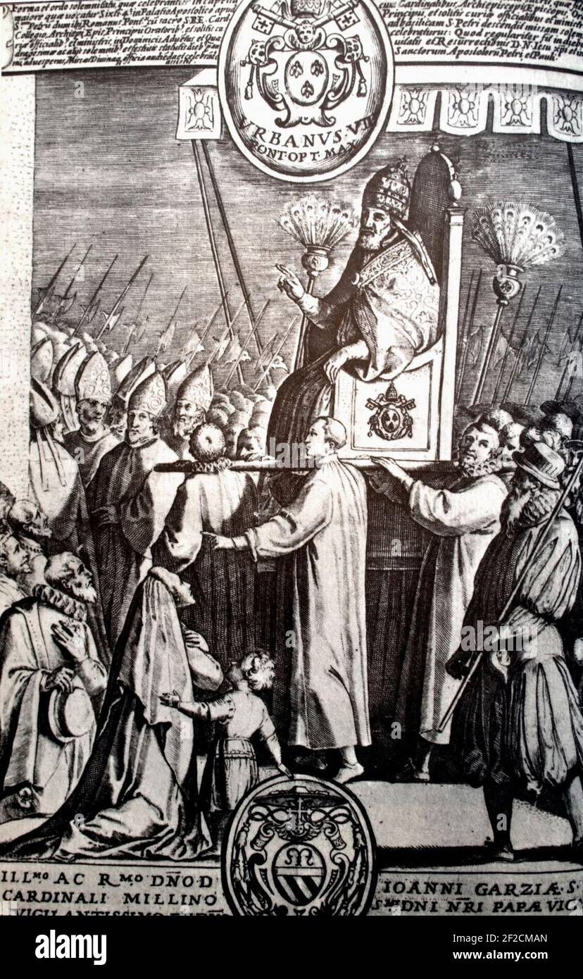 Pope urban viii hi-res stock photography and images - Alamy