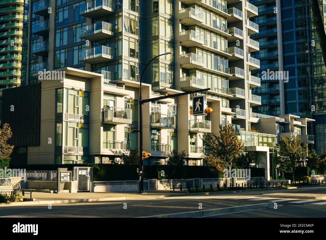 Vancouver, canada - december, 2019 high-rise buildings Stock Photo - Alamy