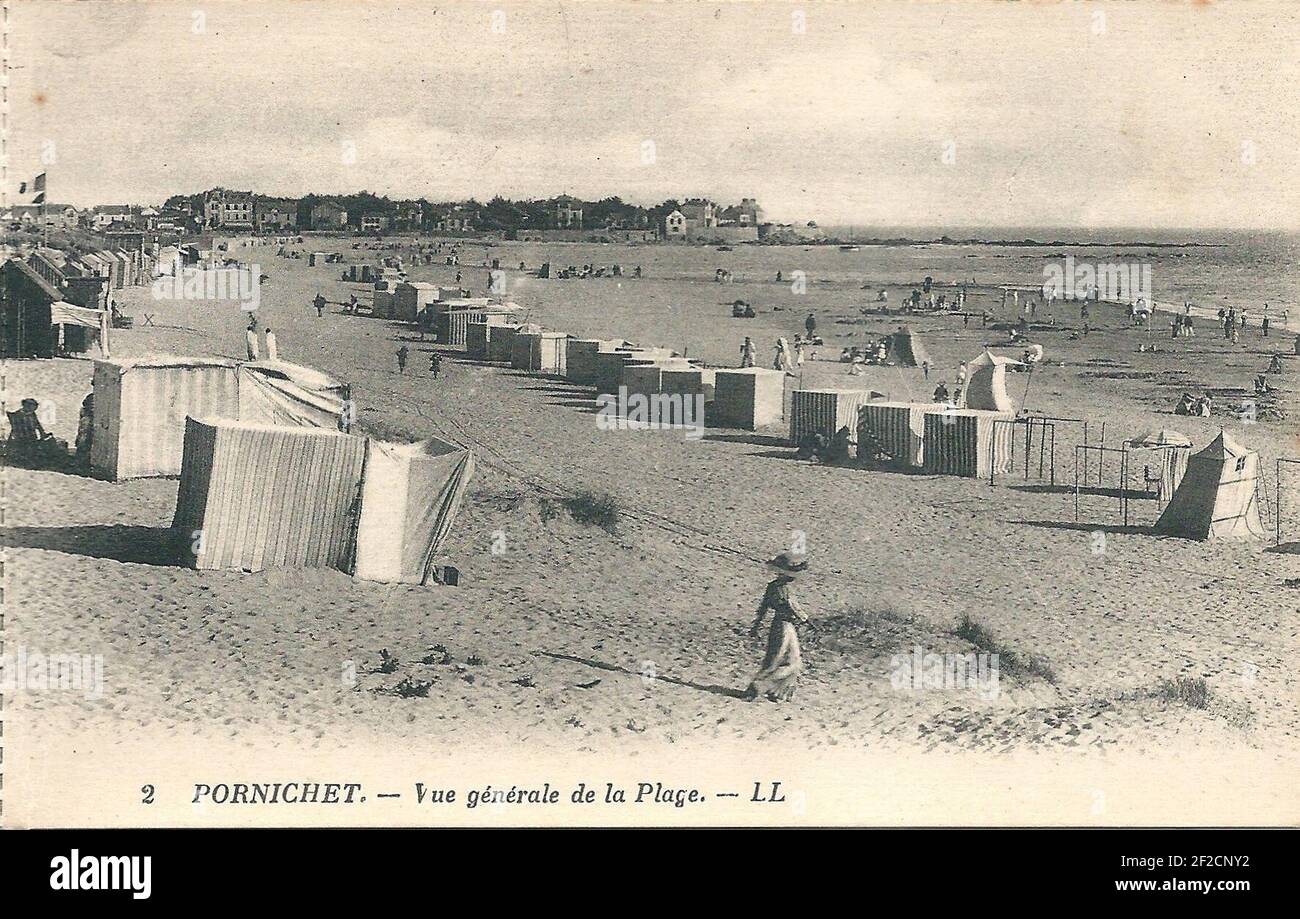 Pornichet plage hi-res stock photography and images - Alamy