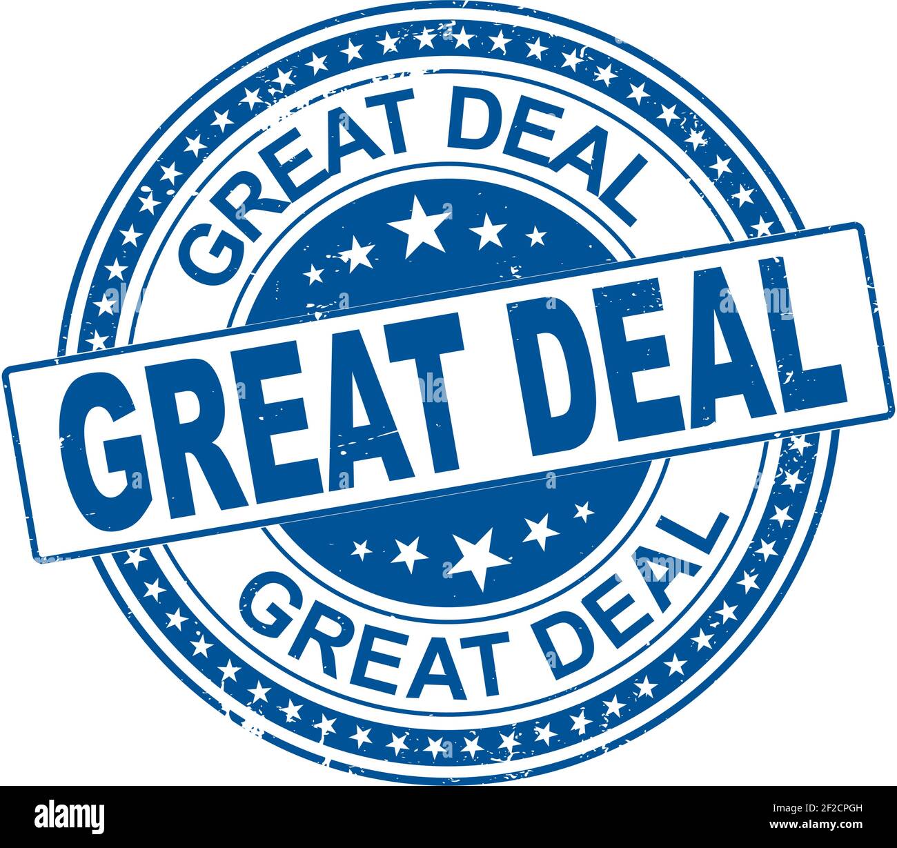 Great deal grunge rubber stamp, vector illustration Stock Vector Image ...