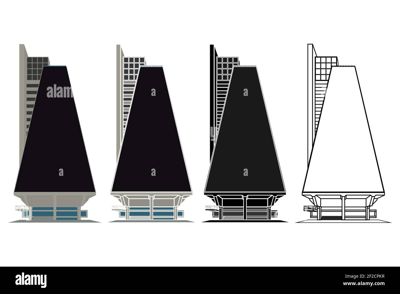 Senai building Stock Vector Images - Alamy