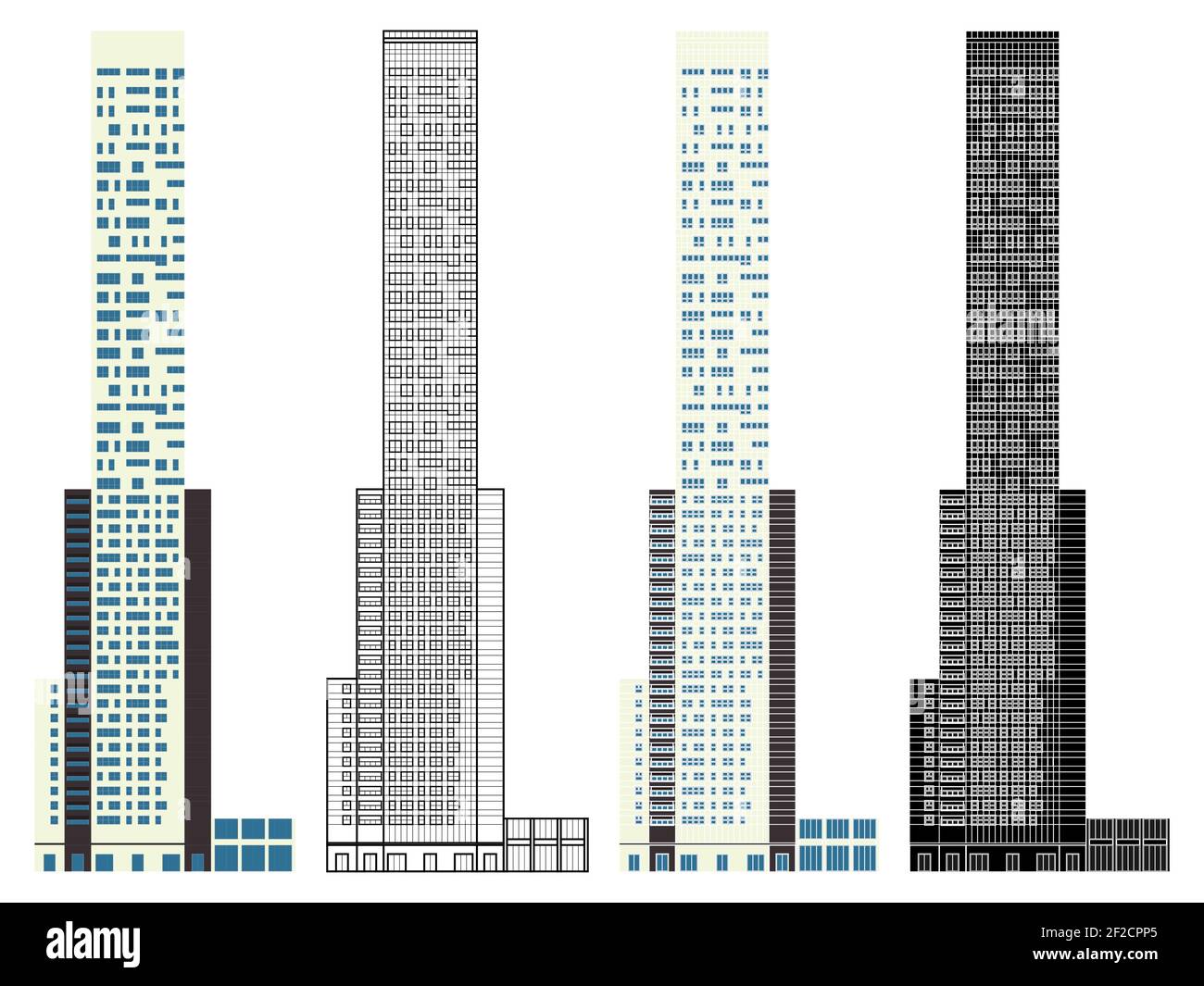 Building place Cut Out Stock Images & Pictures - Alamy