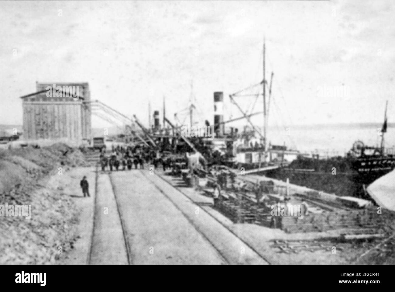 Port Elevator, Nikolaev, c. 1900 Stock Photo - Alamy
