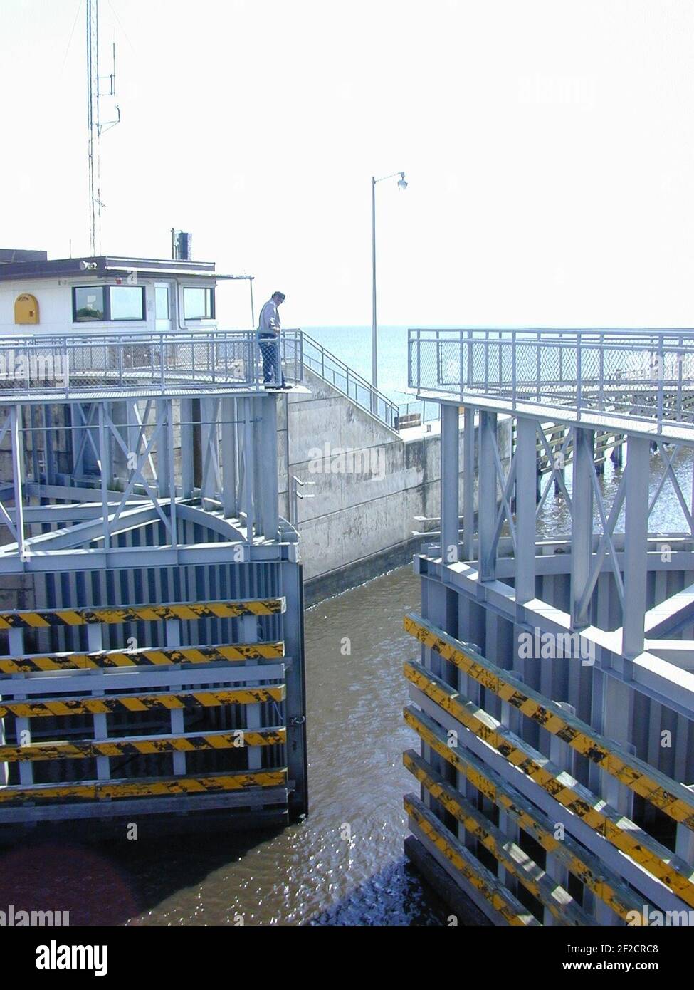 Port Mayaca Lock and Dam - gates - 03 Stock Photo - Alamy