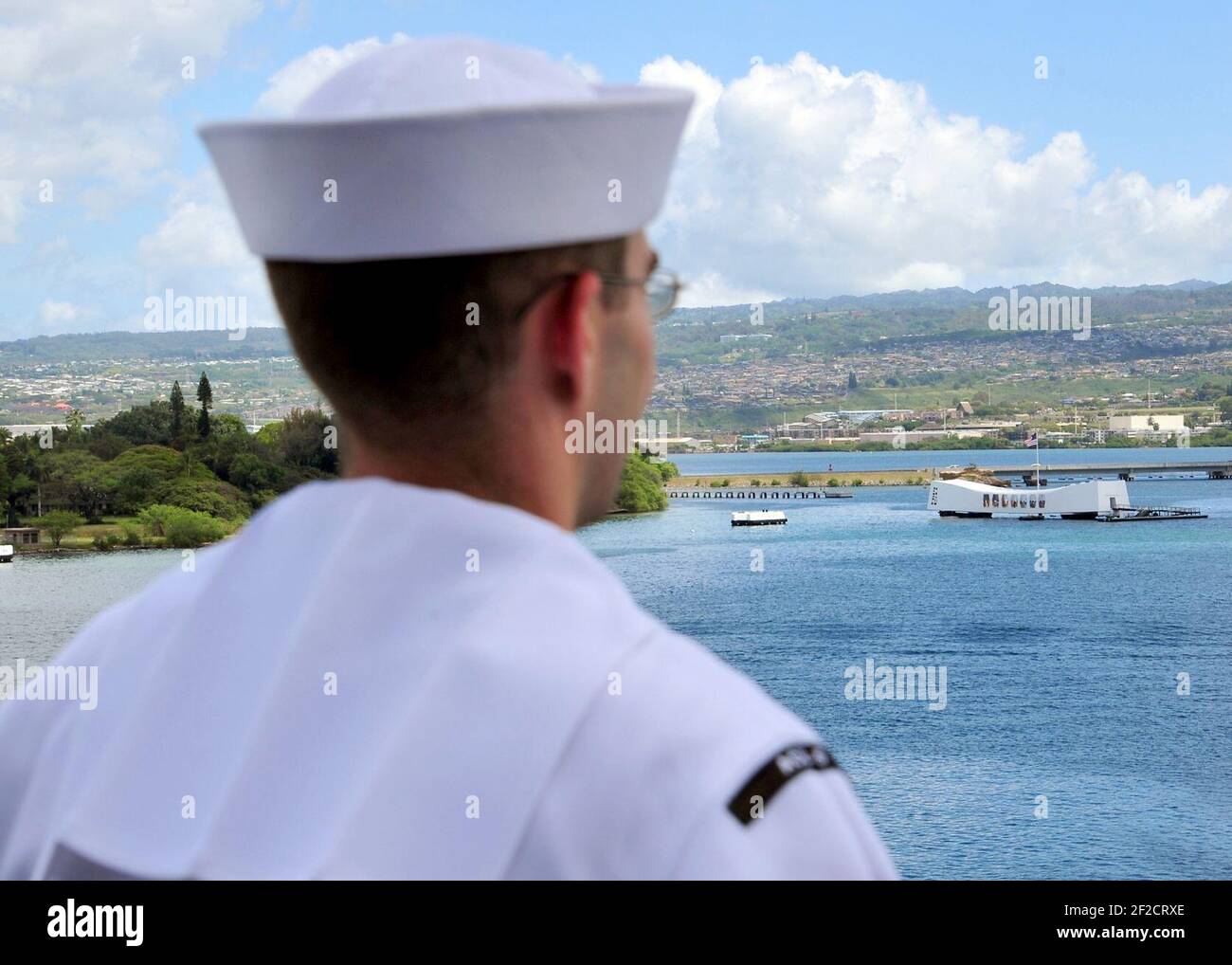 Port visit 130503 Stock Photo - Alamy