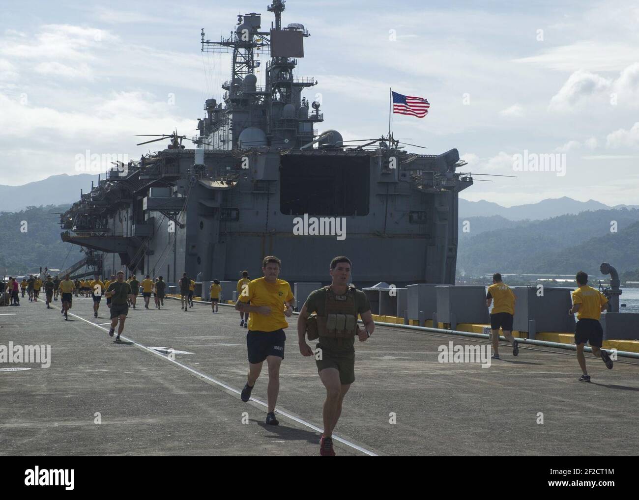 Port visit 141019 Stock Photo - Alamy