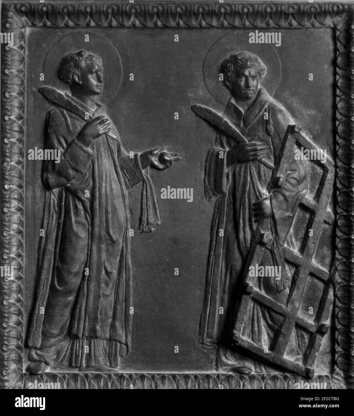 Porta dei mariri, formella 01 Stock Photo - Alamy