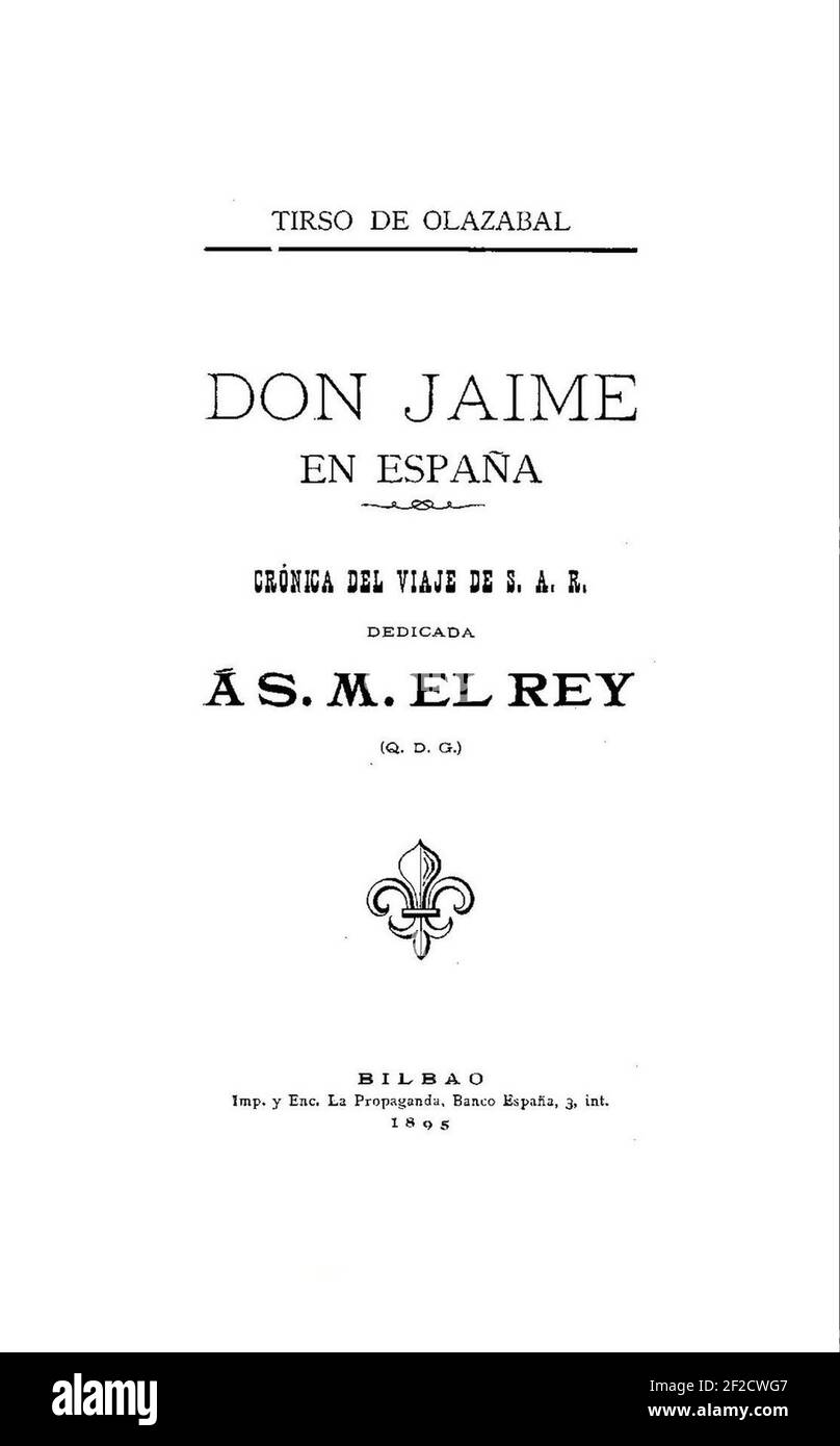 Don jaime hi-res stock photography and images - Alamy