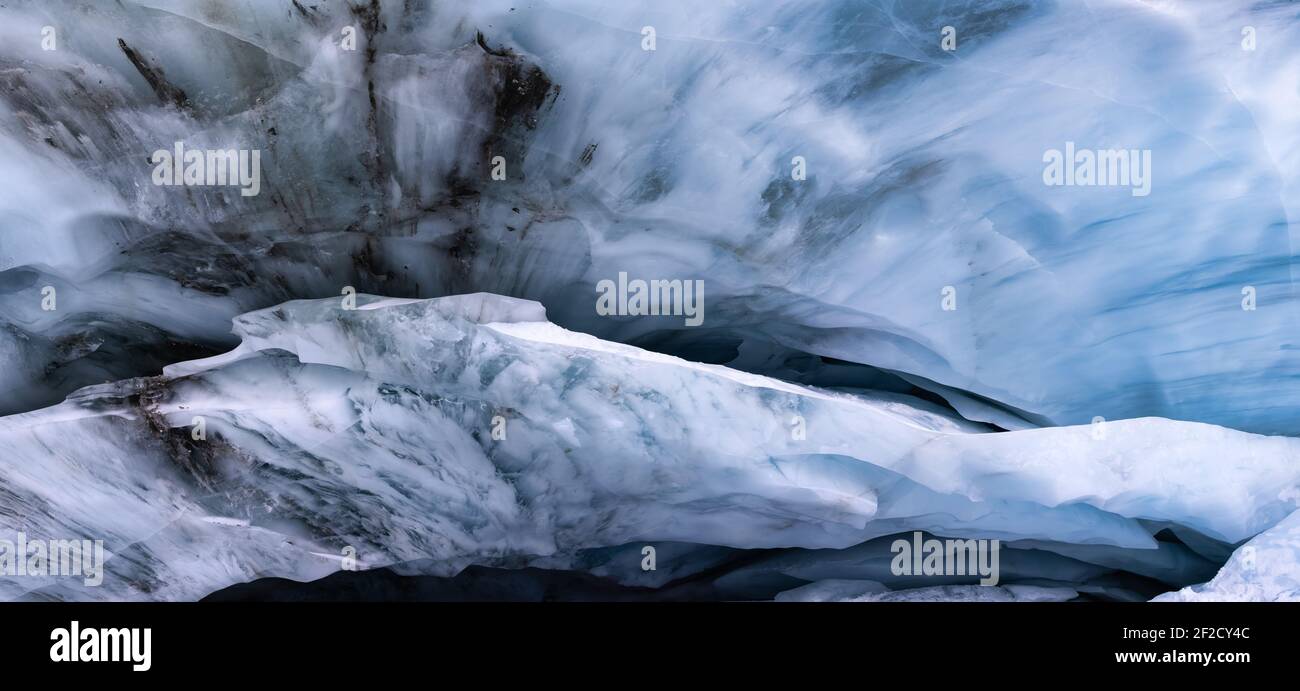 Beautiful View of the Ice Cave in the Alpines Stock Photo - Alamy
