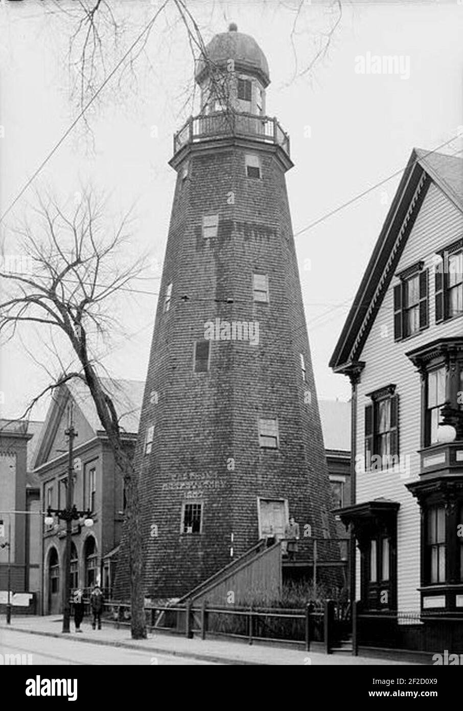 Portland Observatory 1936 Stock Photo - Alamy