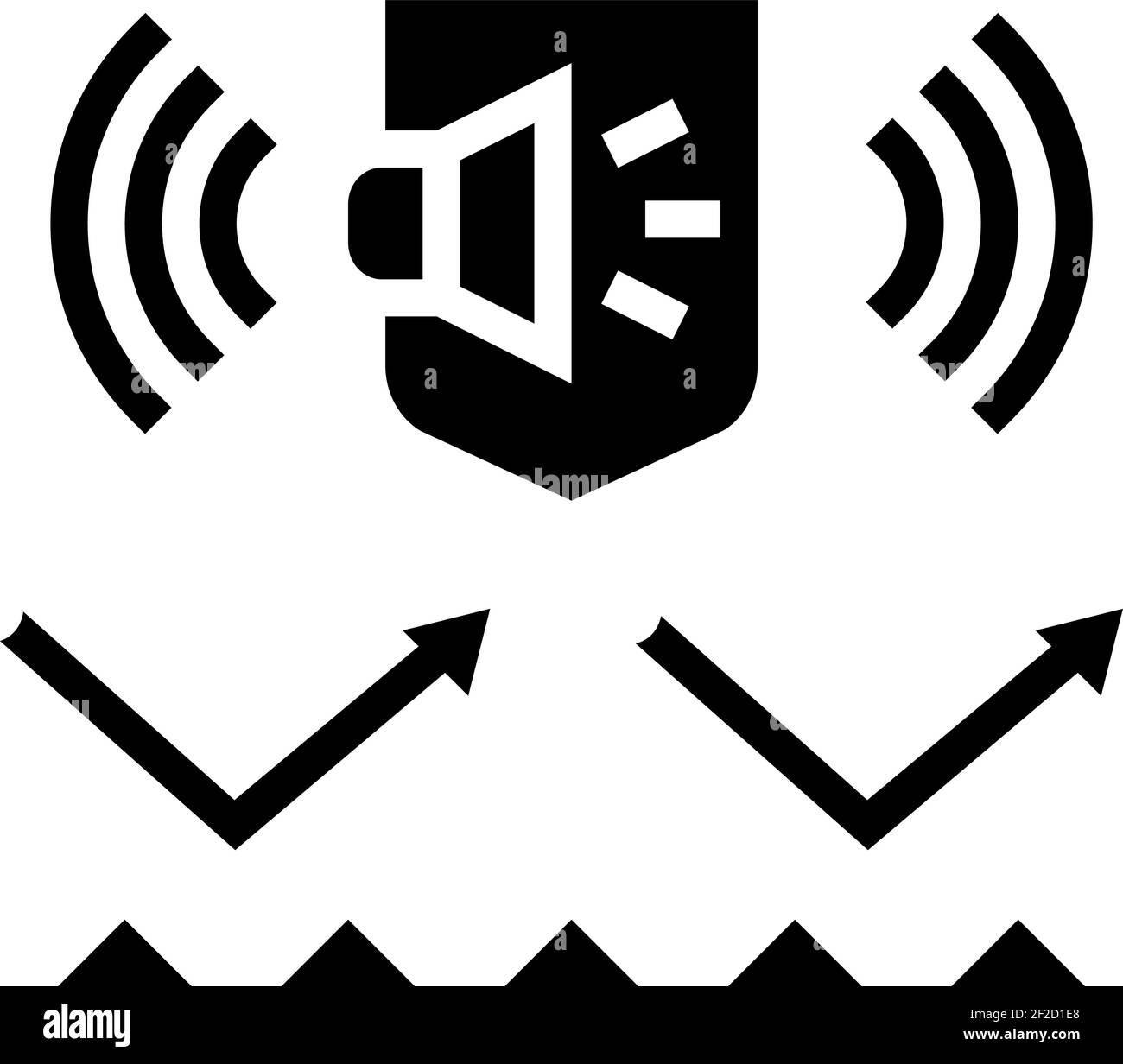 noise protect layer glyph icon vector illustration Stock Vector Image ...