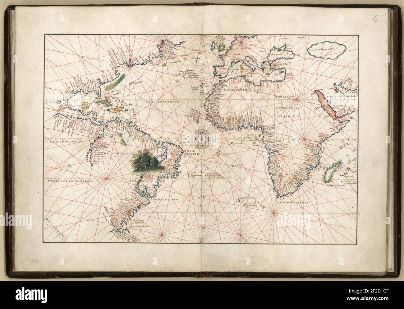 Portolan charts world map hi-res stock photography and images - Alamy