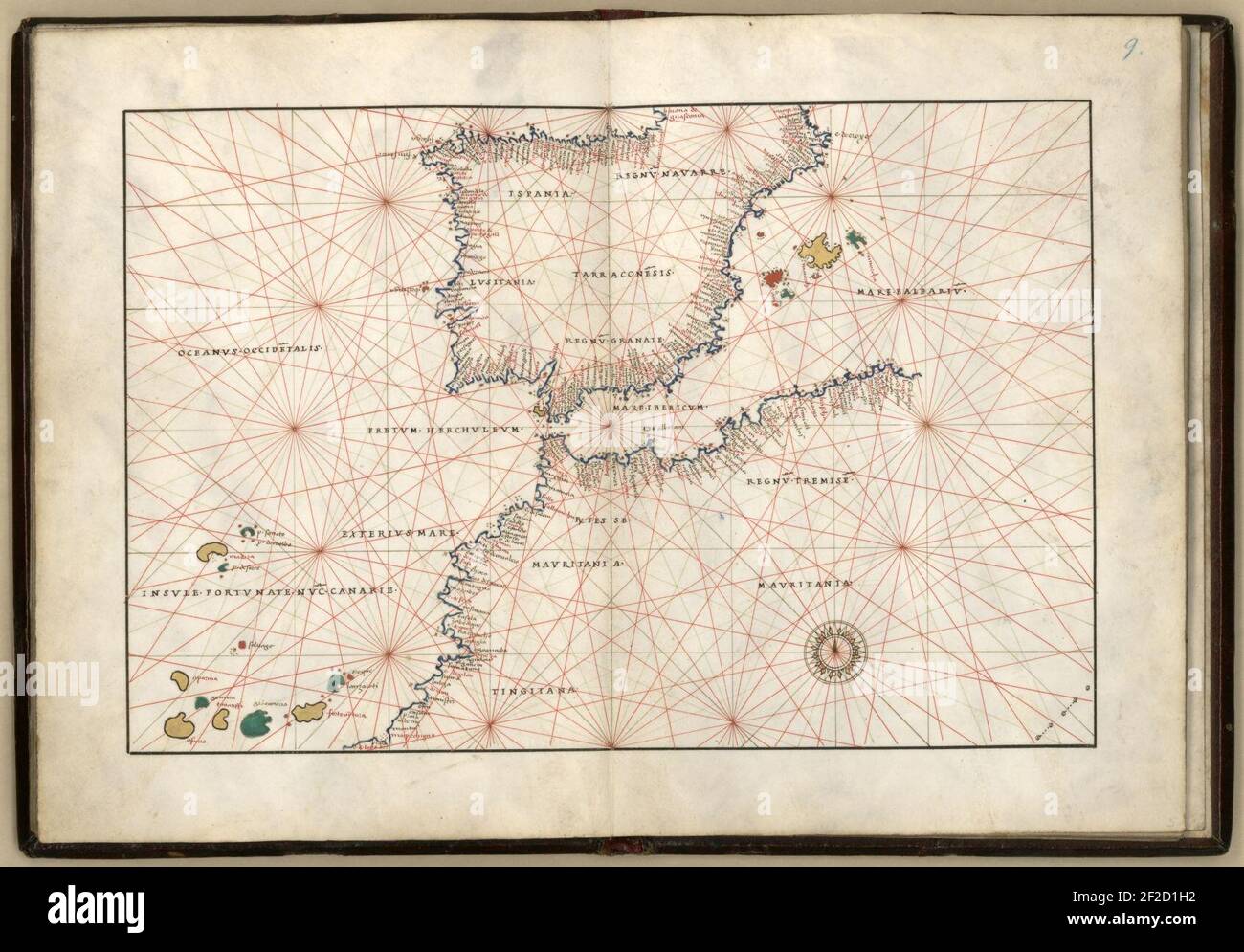 Portolan charts world map hi-res stock photography and images - Alamy