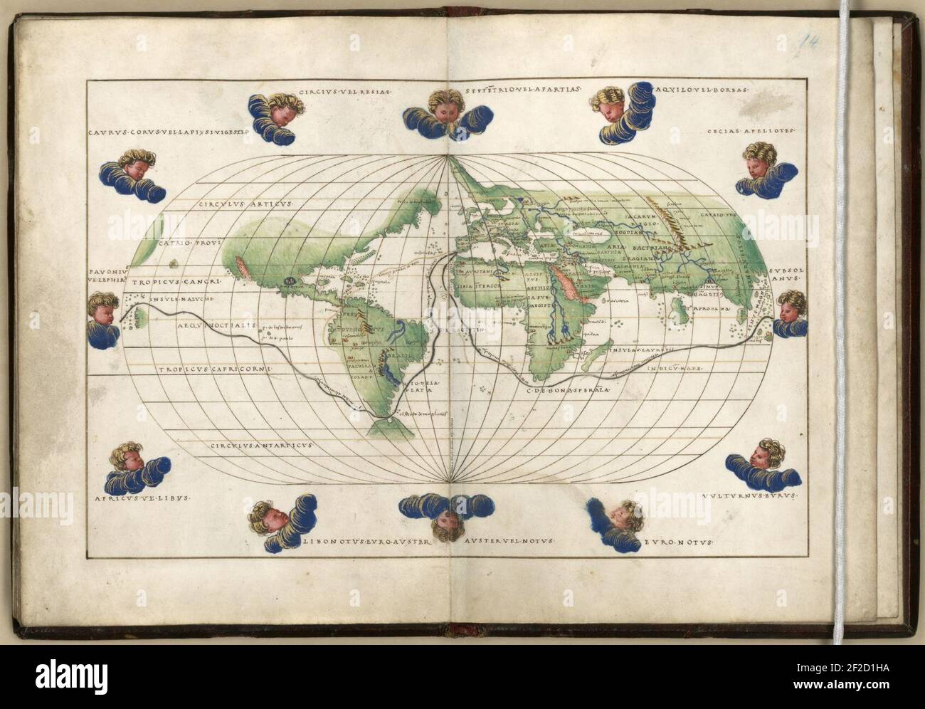 Portolan charts world map hi-res stock photography and images - Alamy