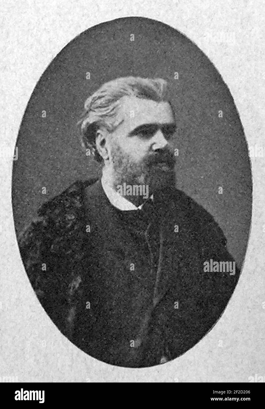 Portrait Alfred Berruyer Stock Photo - Alamy