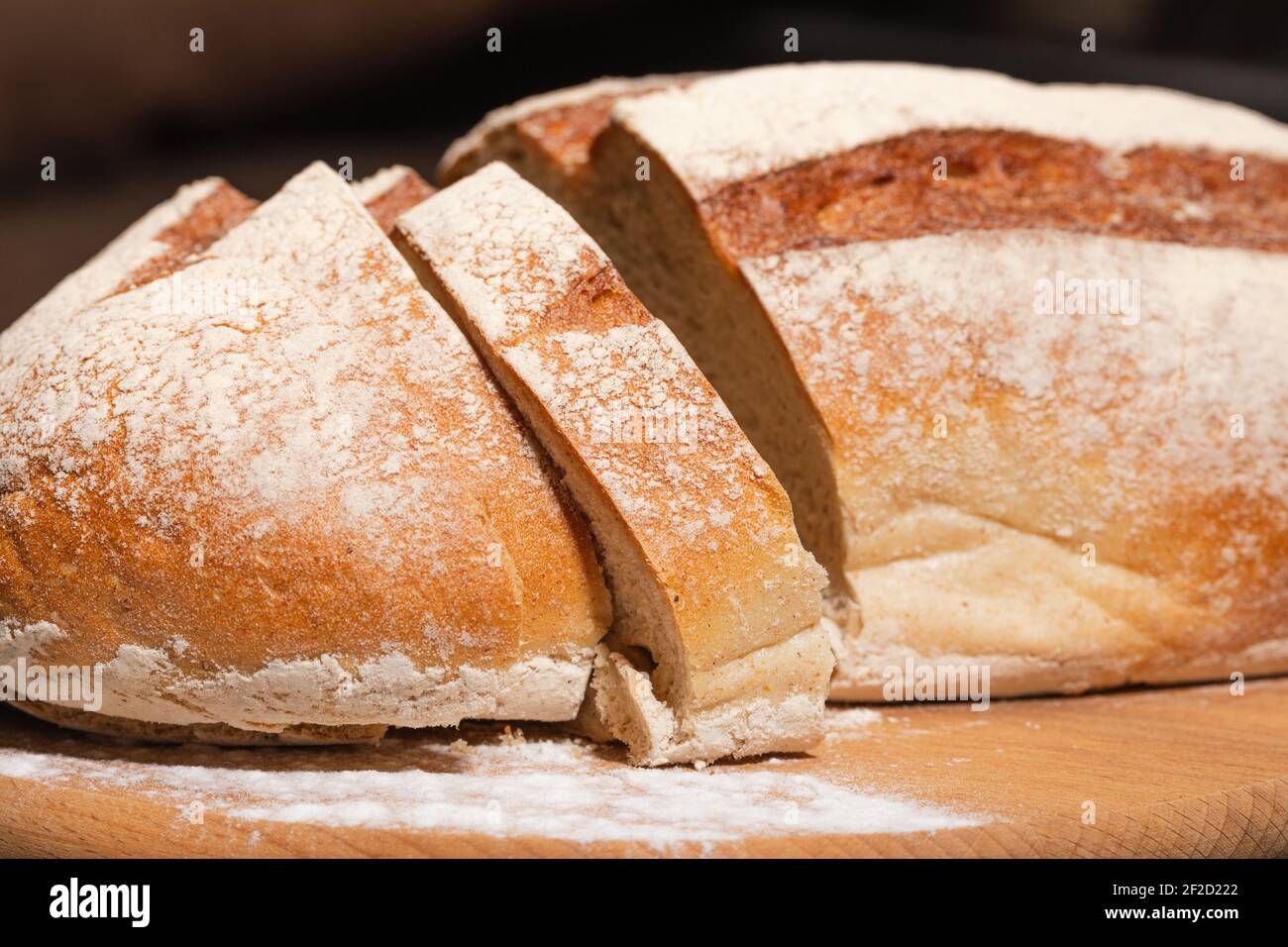 Close-up of traditional bread. Homemade baking concept Stock Photo - Alamy