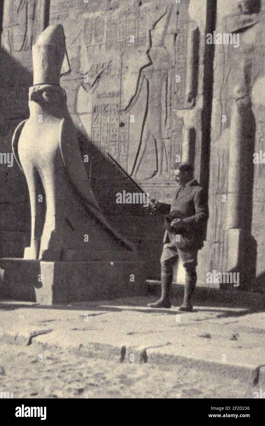 Portrait Arthur Weigall Stock Photo - Alamy