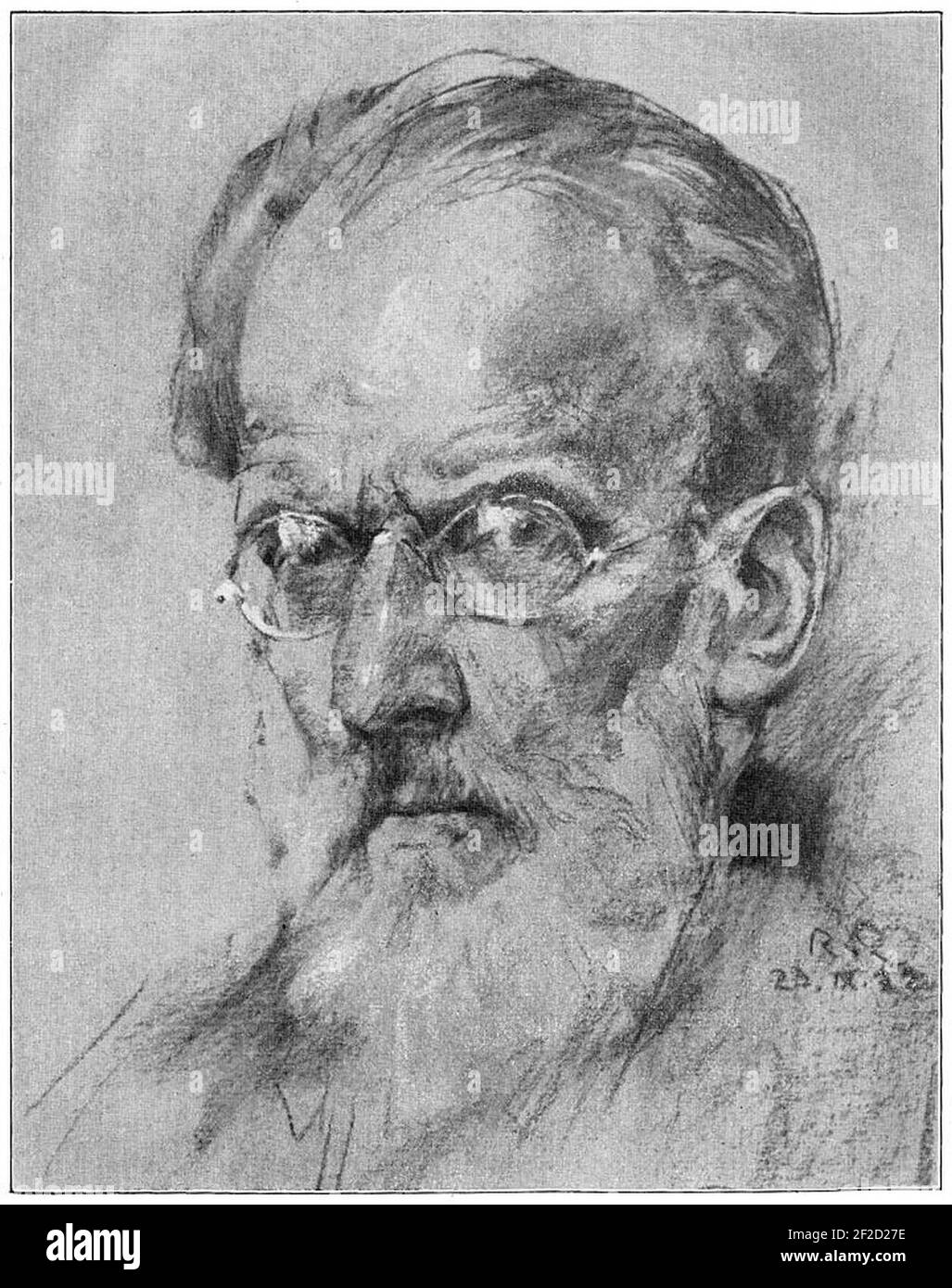 Portrait Carl Stumpf Stock Photo - Alamy