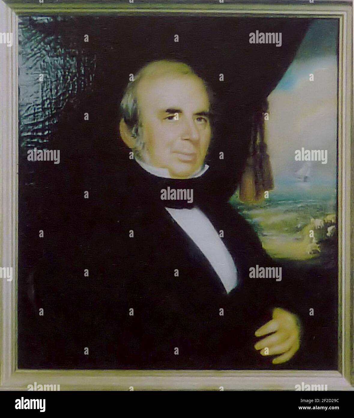 Portrait Christian Carl Westphal Stock Photo - Alamy