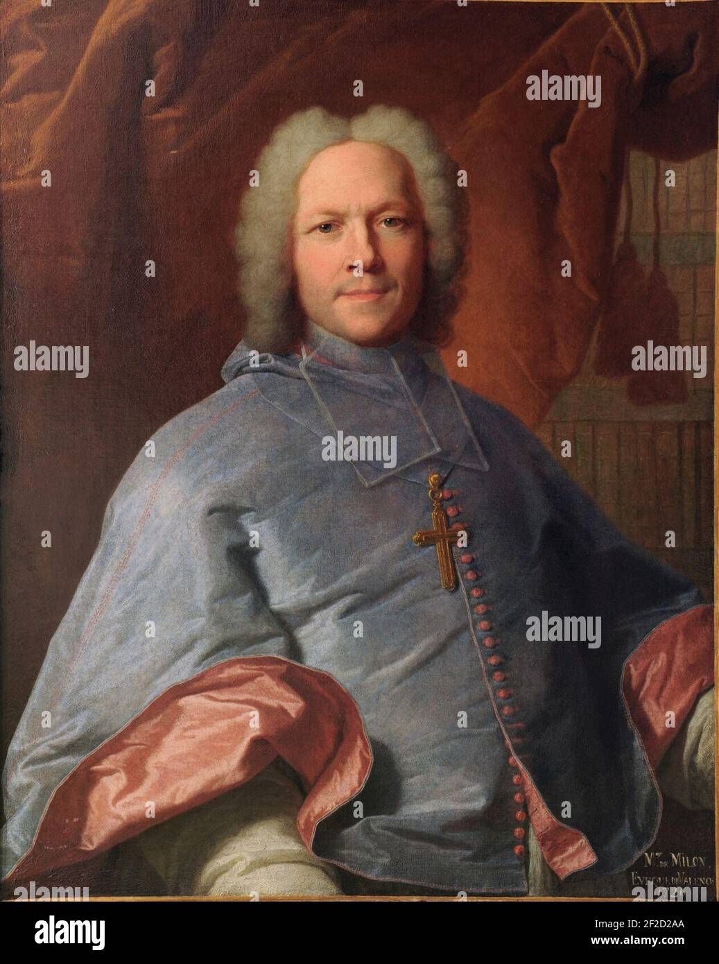 Portrait d’Alexandre Milon de Mesme Stock Photo - Alamy