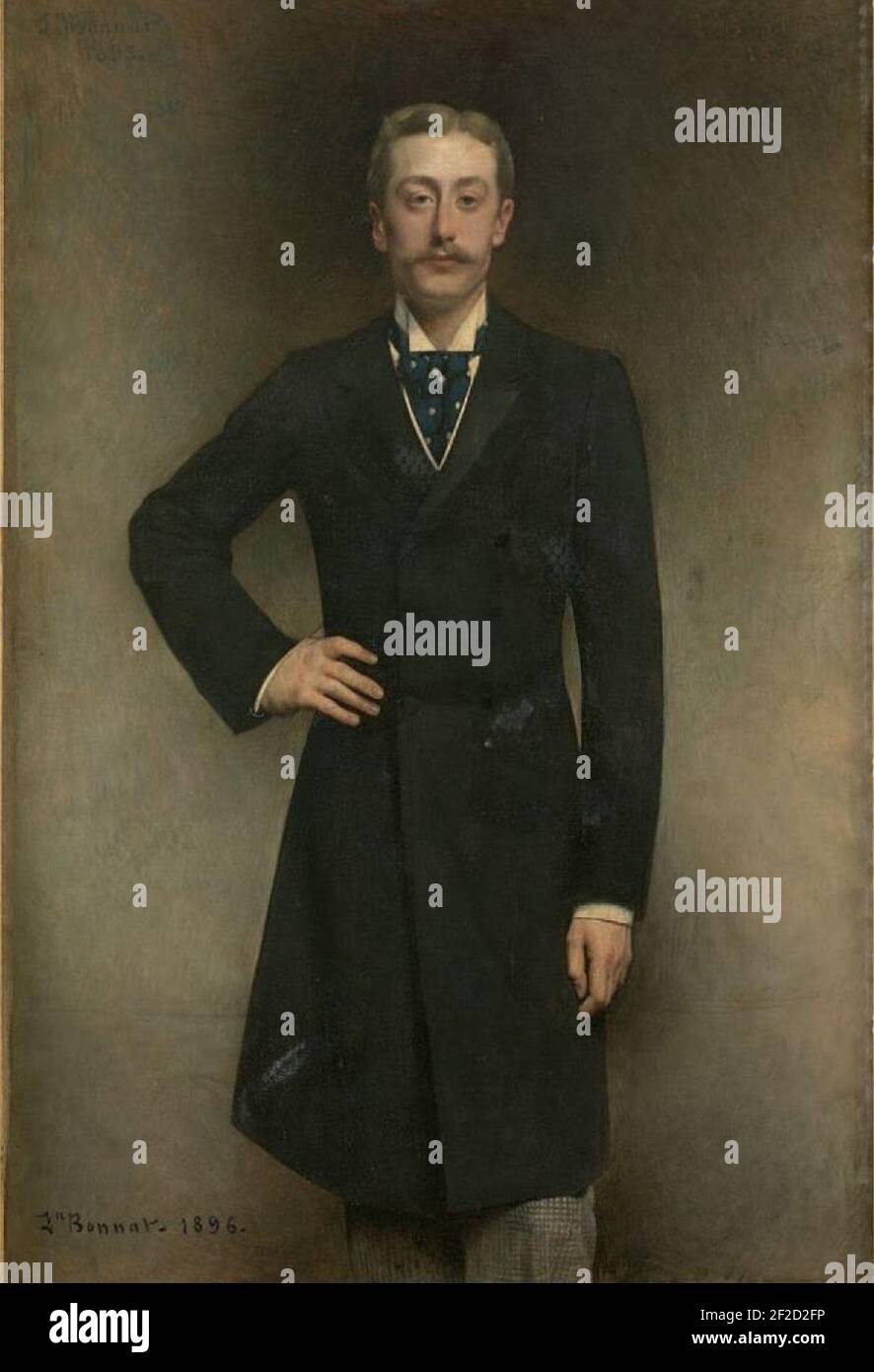 Portrait d'Armand de la Rochefoucauld Stock Photo - Alamy